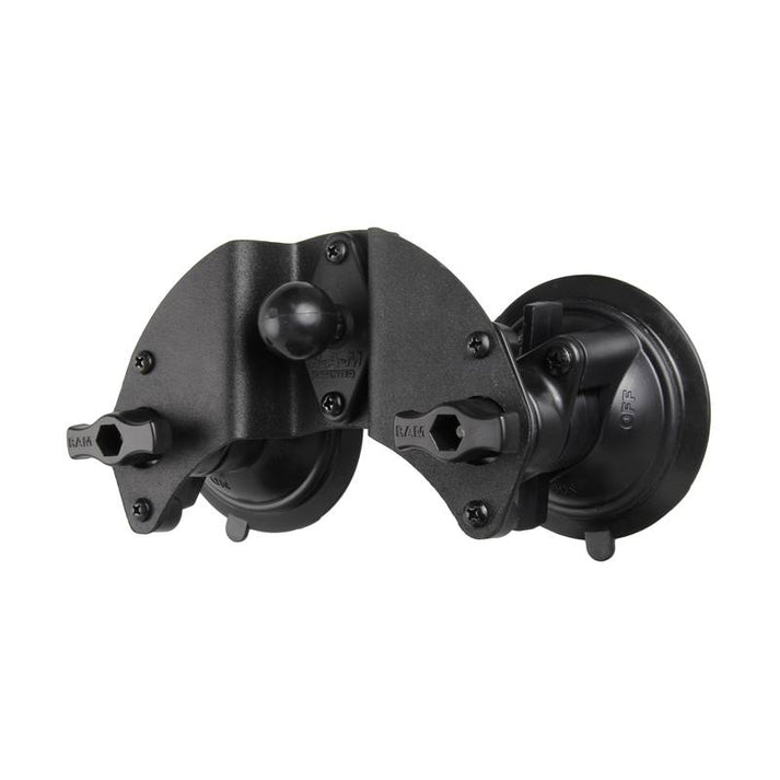 RAM-B-189B-PIV1U_RAM Twist-Lock Dual Pivot Suction Cup Base with Ball ...