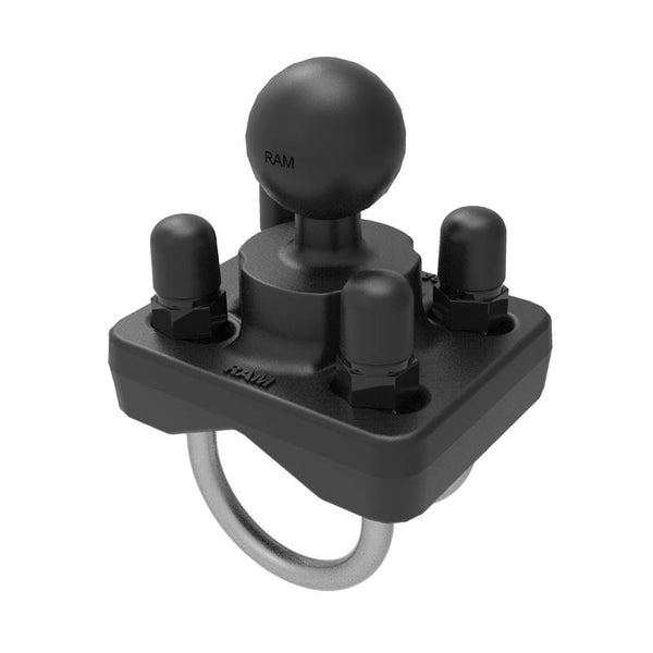 RAM-B-235U RAM Double U-Bolt Ball Base – All Custom Mounts Inc.