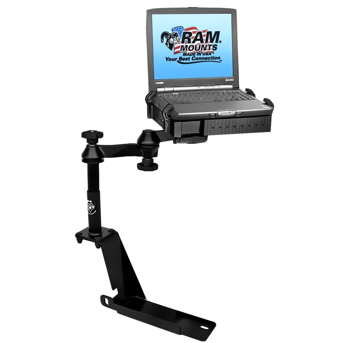 RAM-VB-112-SW1_RAM No-Drill Laptop Mount for '02-10 Ford Explorer +More ...